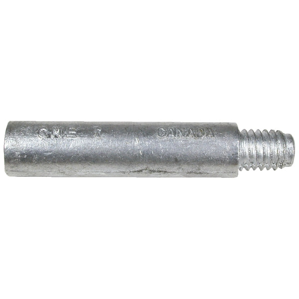 EO only Engine Pencil Zinc Only - 1/4" x 3/8" x 1-3/4"