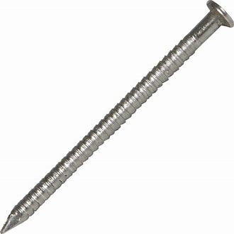 316 SS Ring Barb Nail - #8 x 3-1/2"