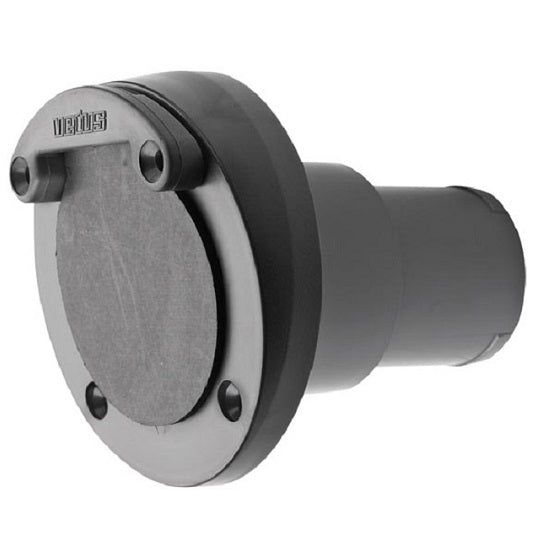 Vetus Plastic Transom Exhaust Connection with Check Valve, 60mm