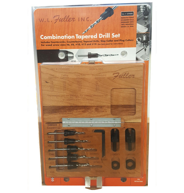 Fuller #8 Countersink Drill Set