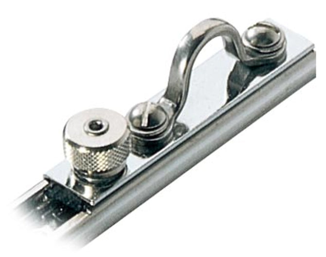 Ronstan Spring-Loaded Track Stop, Slide w/Loop